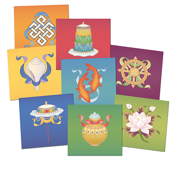 The Eight Auspicious Buddhist Symbols