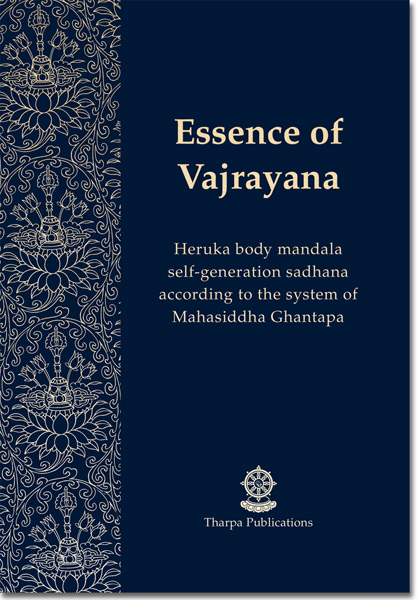 Essence of Vajrayana - Booklet - Tharpa Prayers
