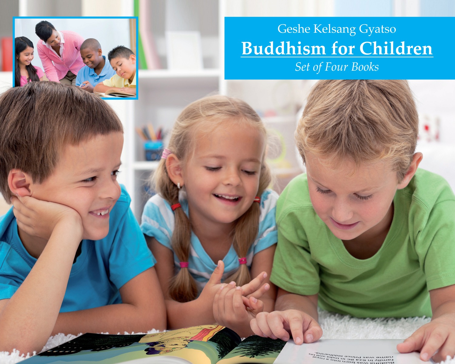 Buddhism for Children Series (set of books 1-4)