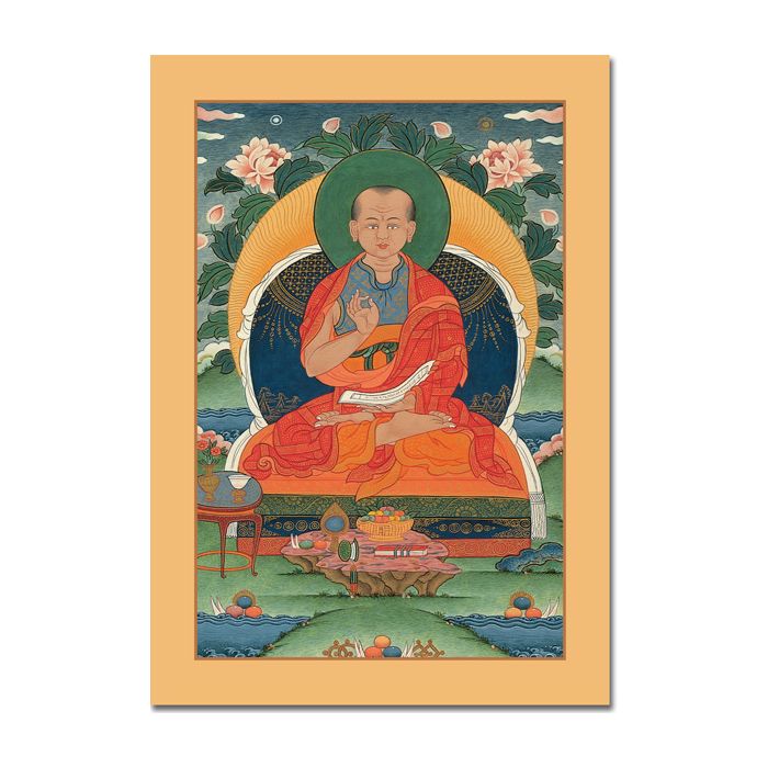 Geshe Langri Tangpa 1 - 4 x 6 card