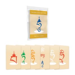 Sacred Seed-letters - Set of 7 - MINICARDS