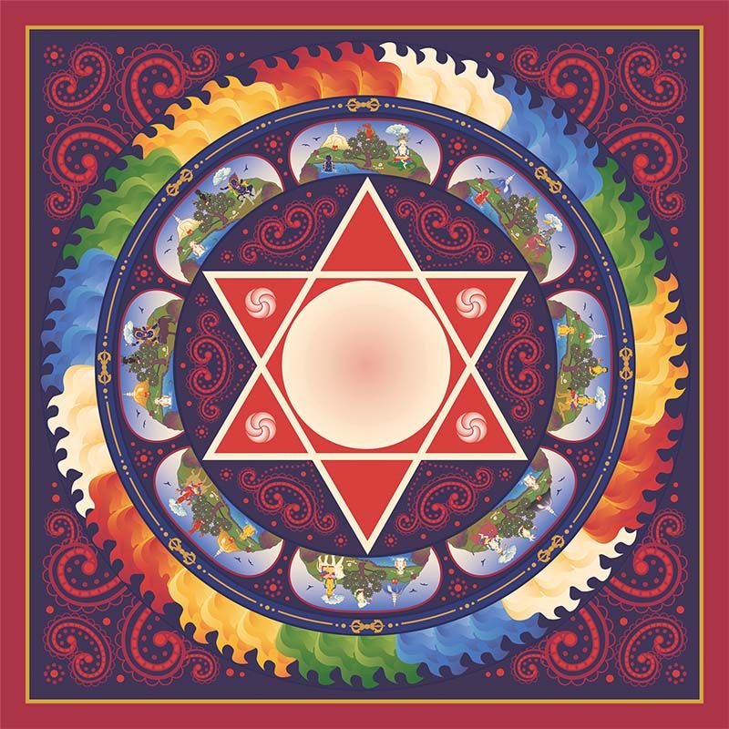 El mandala de Vajrayoguini - Arte Budista Kadampa